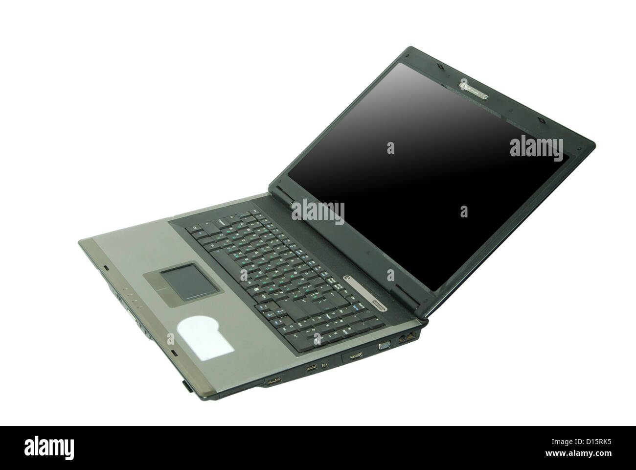 Notebook personal computer on white background Stock Photo - Alamy