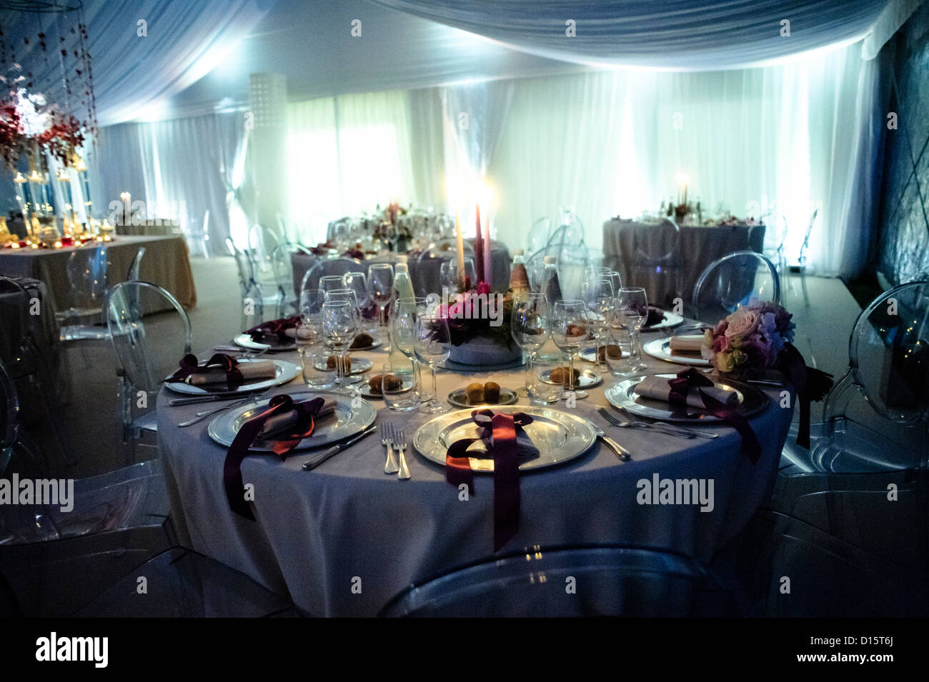 dinner by candlelight Stock Photo - Alamy