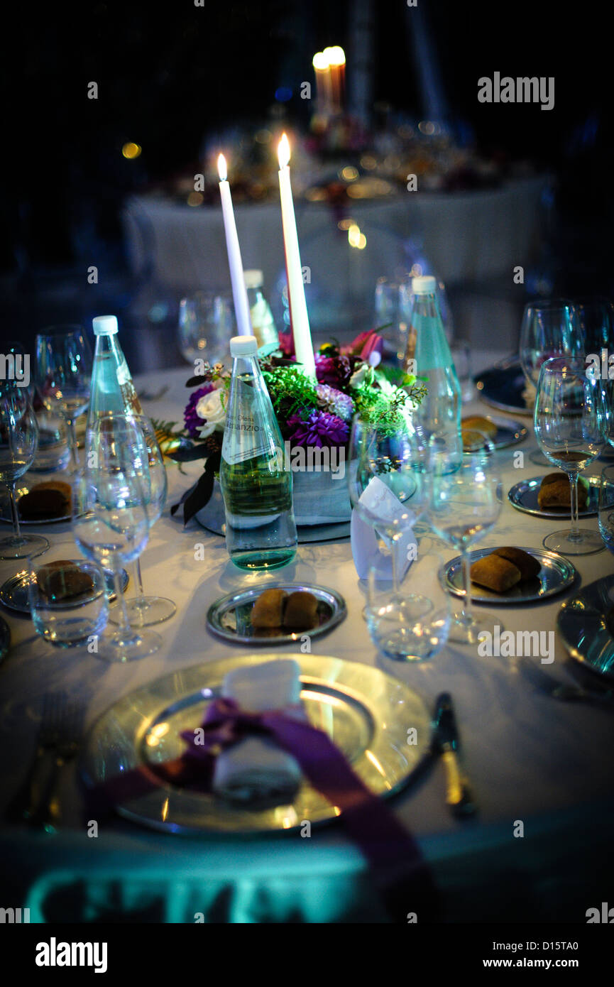 dinner by candlelight Stock Photo - Alamy