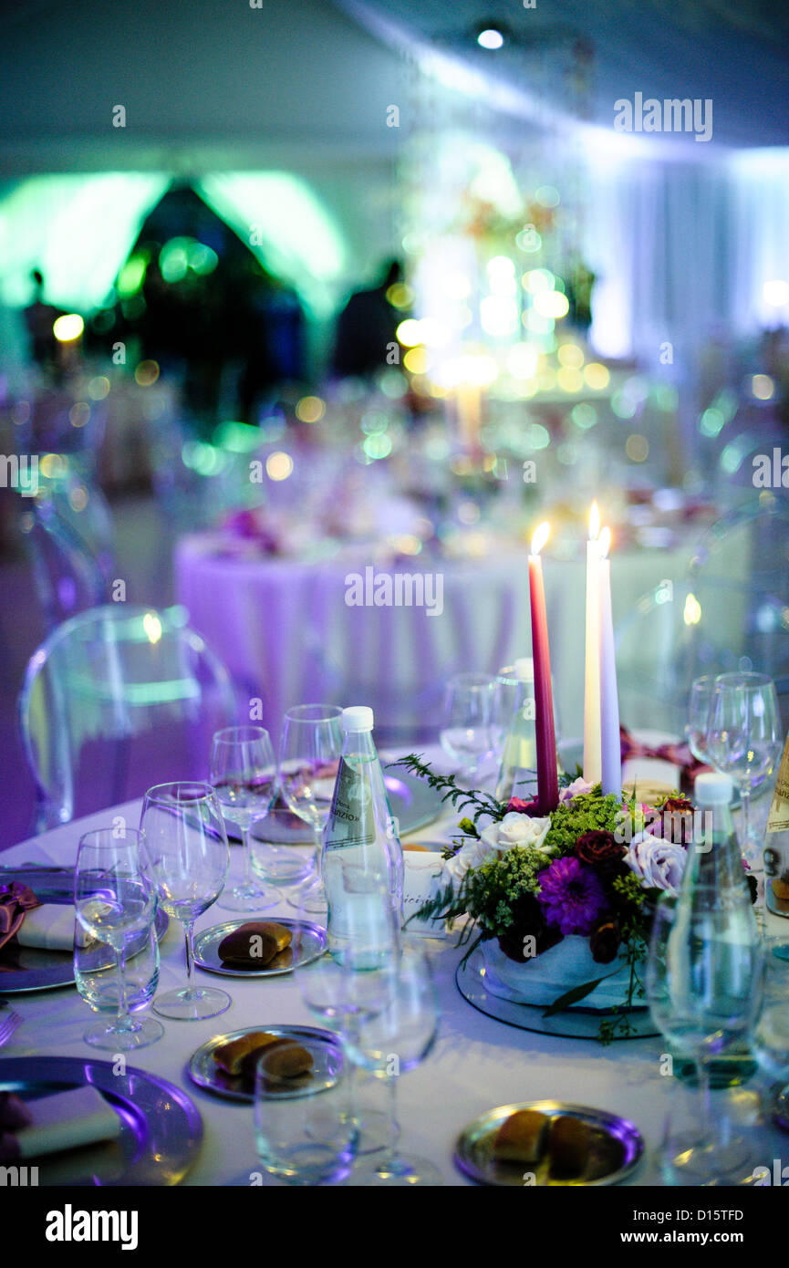 dinner by candlelight Stock Photo - Alamy