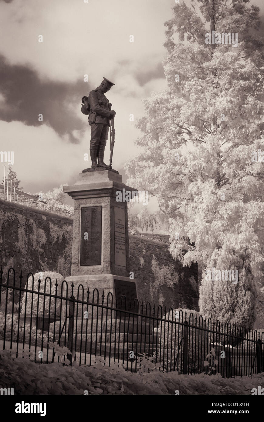 War Memorial , Clitheroe Stock Photo - Alamy