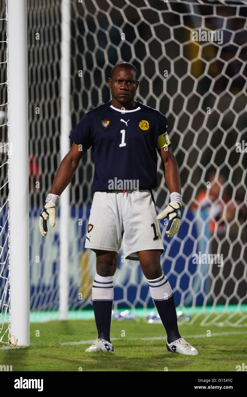 Cameroon goalkeeper Francois Beyokol in action during the 2009 FIFA U ...