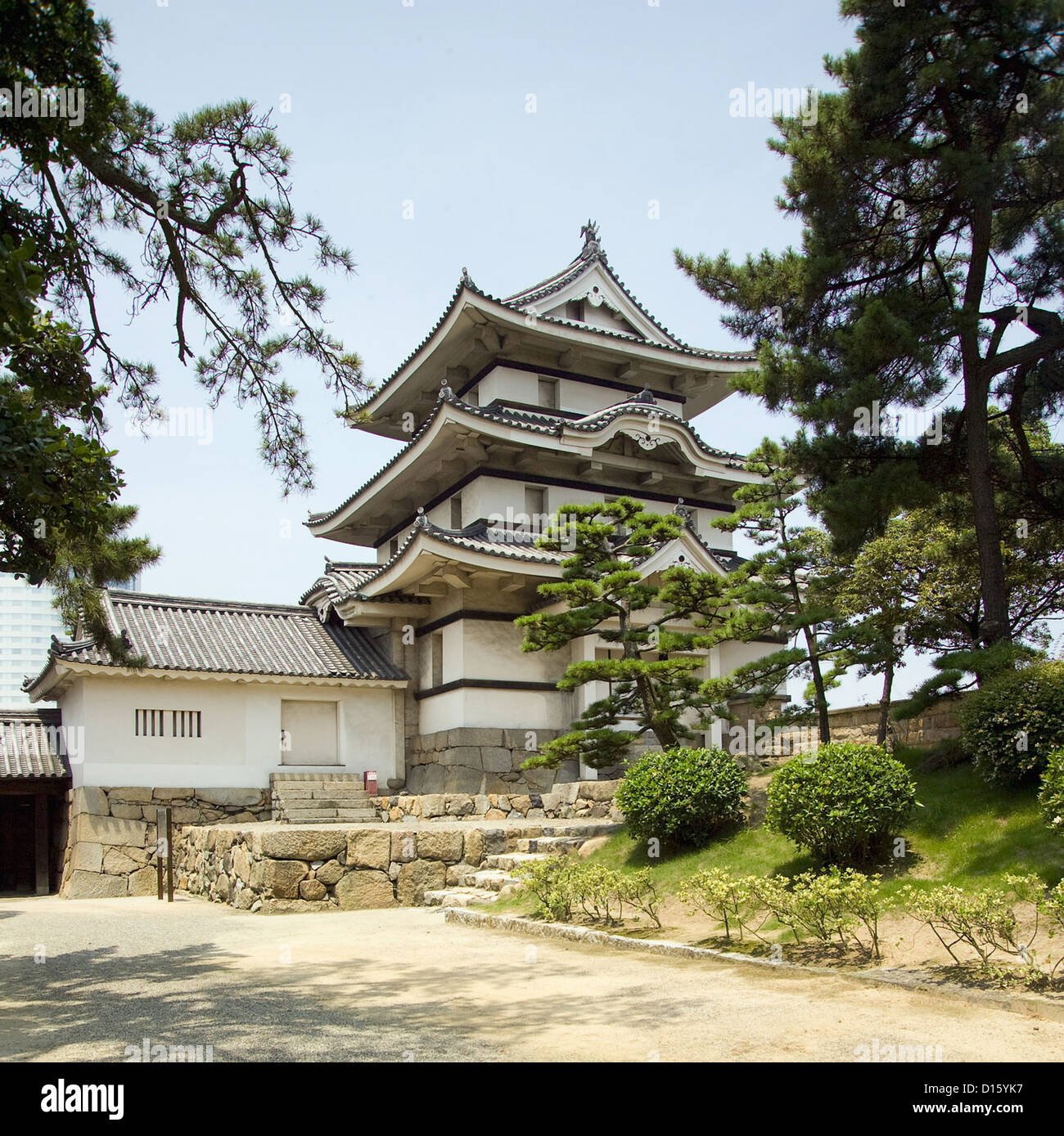 Takamatsu Castle Takamatsu, Kagawa prefecture, Japan Stock Photo - Alamy