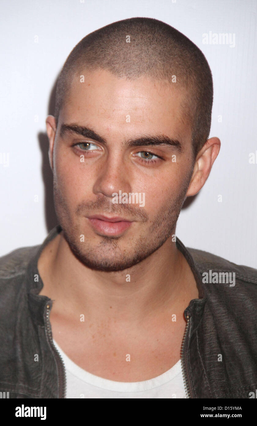 Dec. 7, 2012 - New York, New York, U.S. - Singer MAX GEORGE of THE ...