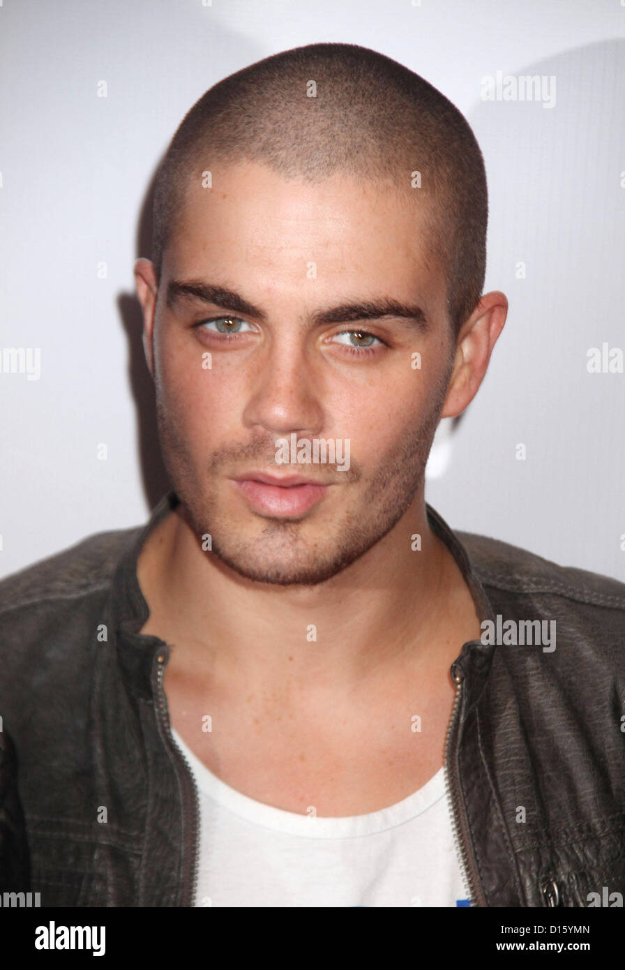 Dec. 7, 2012 - New York, New York, U.S. - Singer MAX GEORGE of THE ...