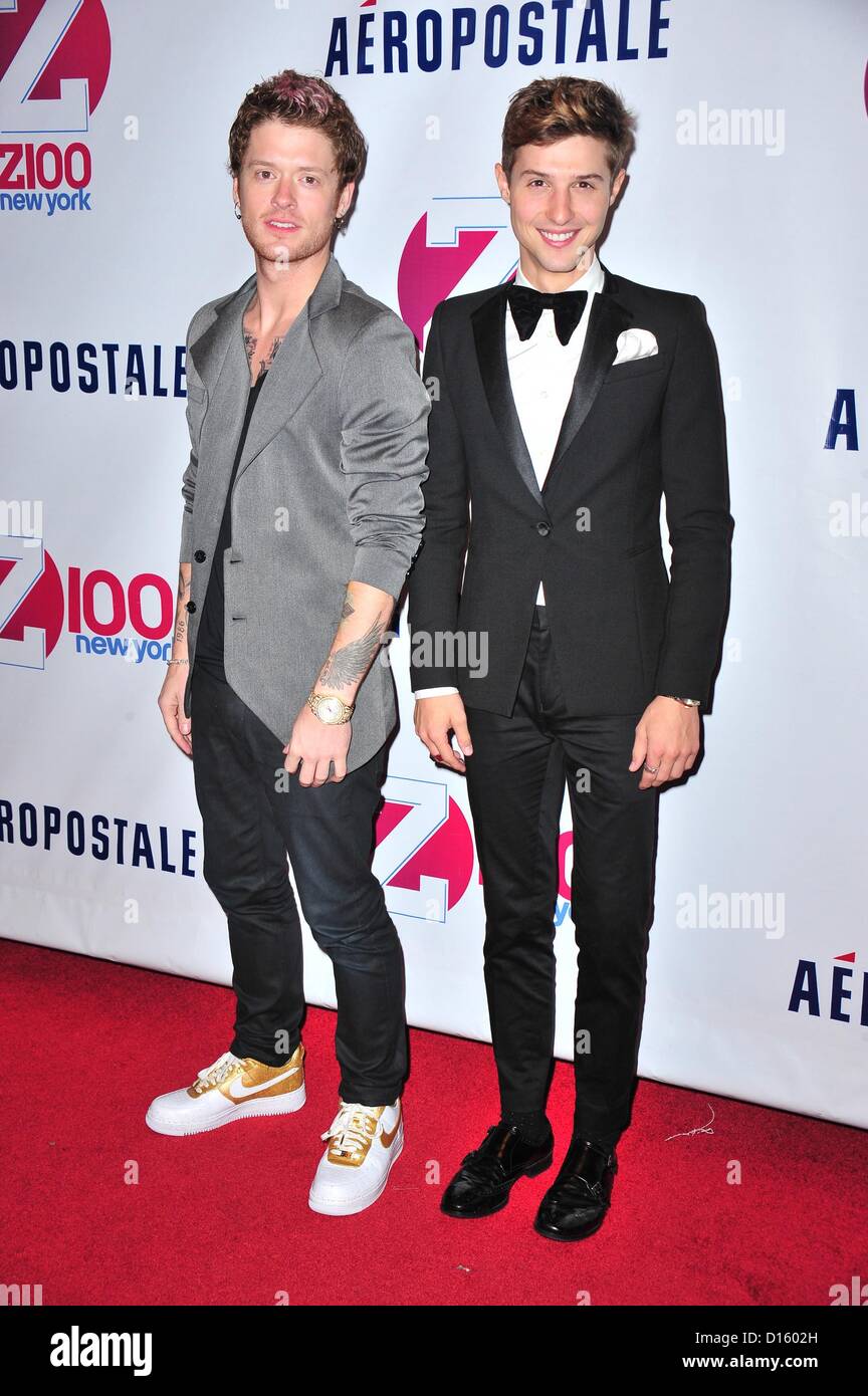 Nash Overstreet, Ryan Follese, Hot Chelle Rae in attendance for Z100's ...