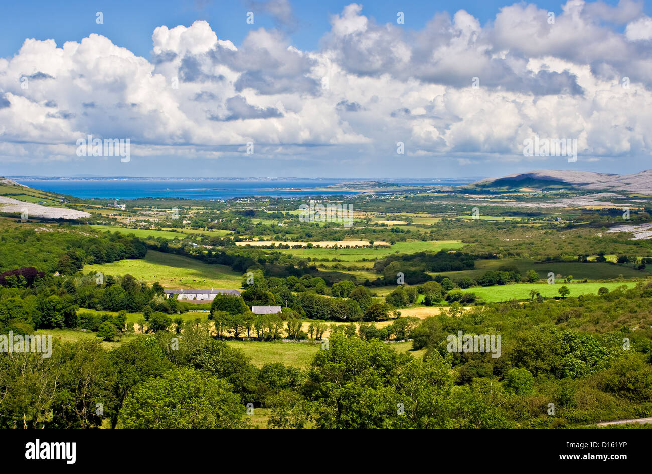 Landscape of County Clare, Ireland Stock Photo - Alamy