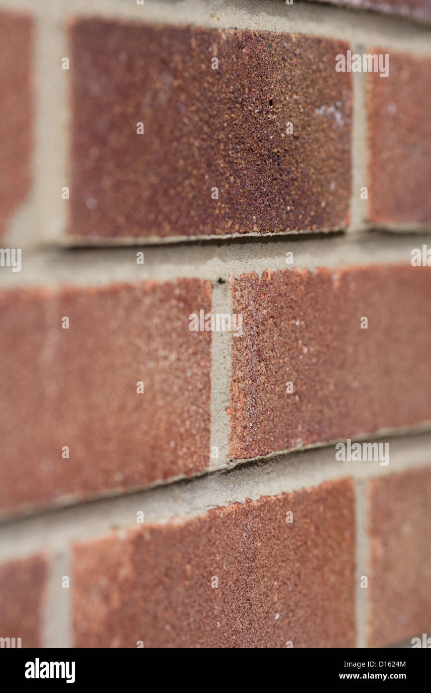 wide angle of a brick wall and its bricks Stock Photo - Alamy