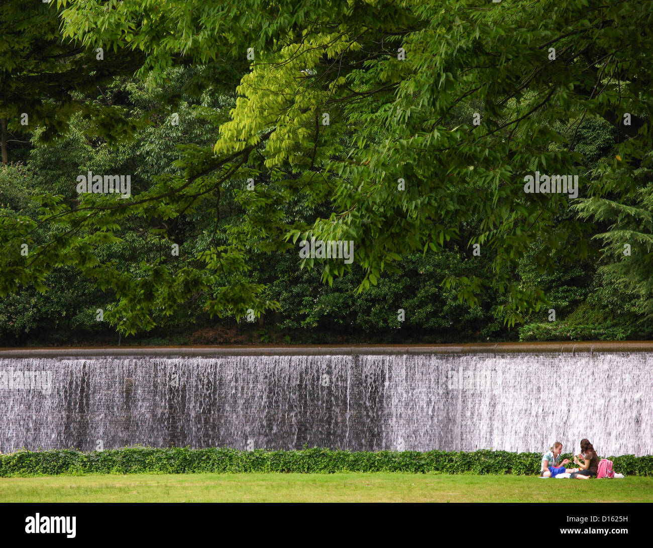 Kanazawa, Ishikawa Prefecture, Japan The Cascade in Central Park Stock ...