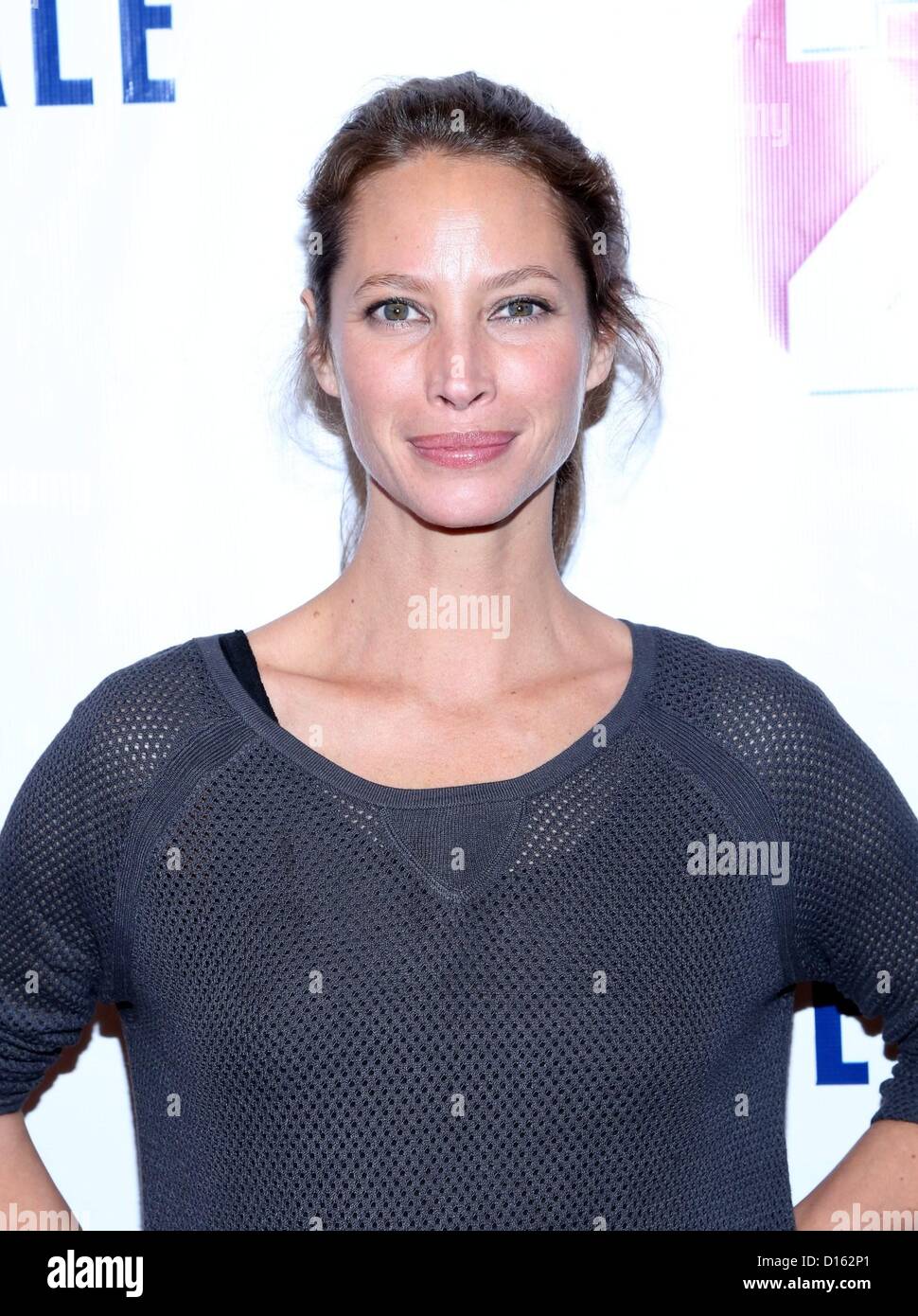 Christy Turlington at arrivals for Z100's Jingle Ball 2012 Presented by ...