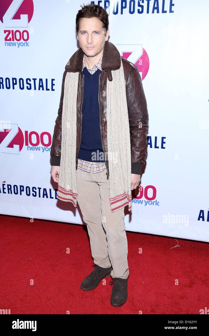 Peter Facinelli at arrivals for Z100's Jingle Ball 2012 Presented by ...