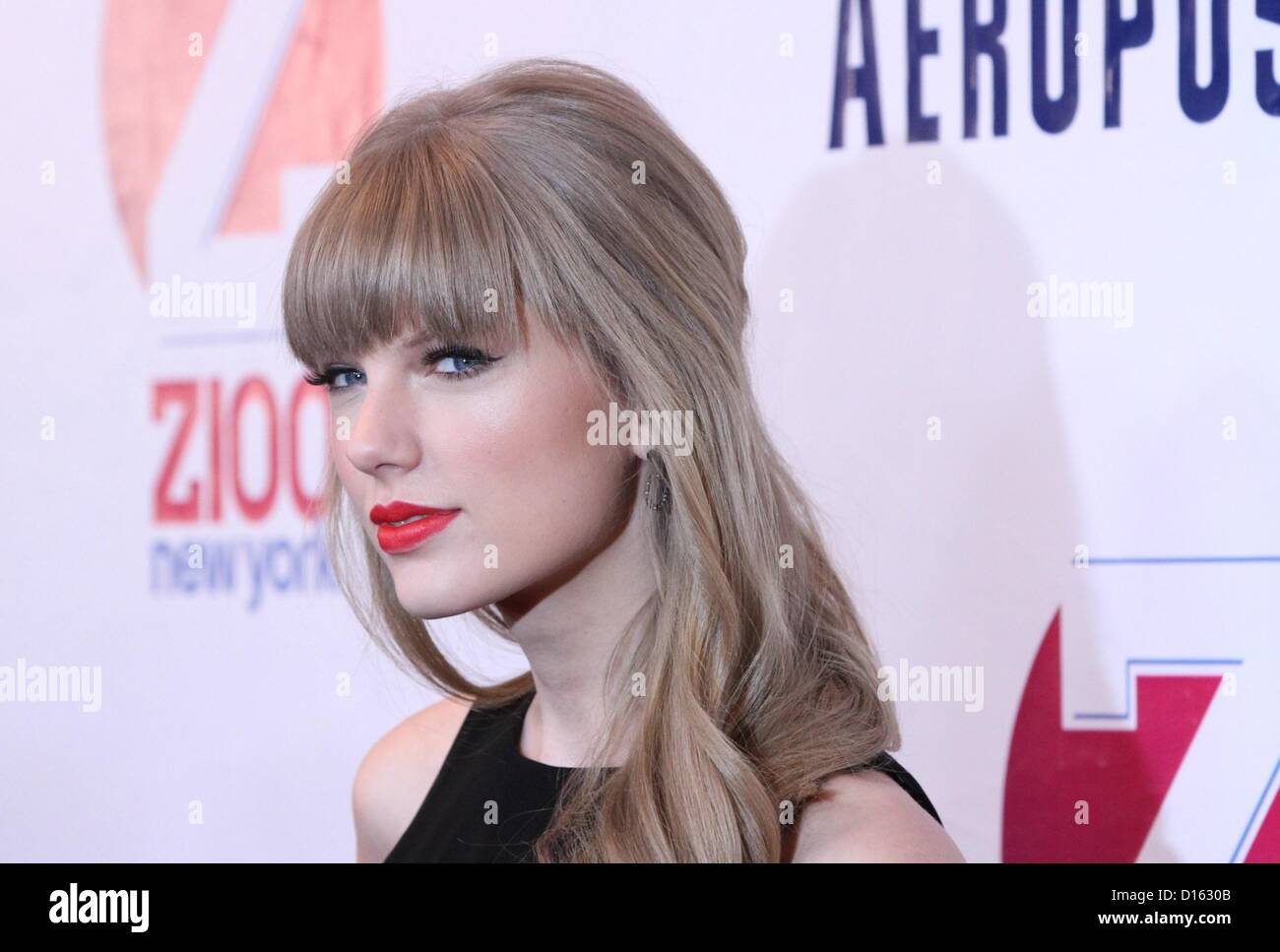Taylor Swift at arrivals for Z100's Jingle Ball 2012 Presented by ...