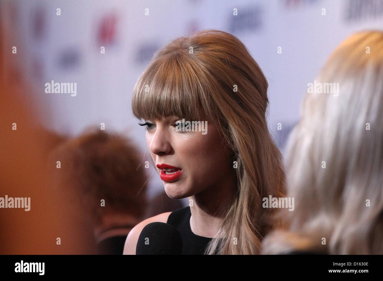 Taylor Swift at arrivals for Z100's Jingle Ball 2012 Presented by ...