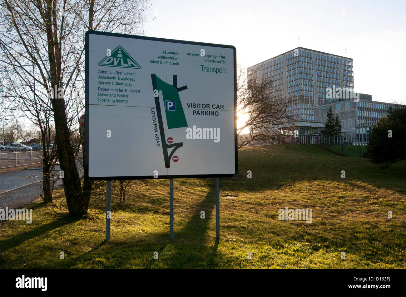 Dvla sign hi-res stock photography and images - Alamy