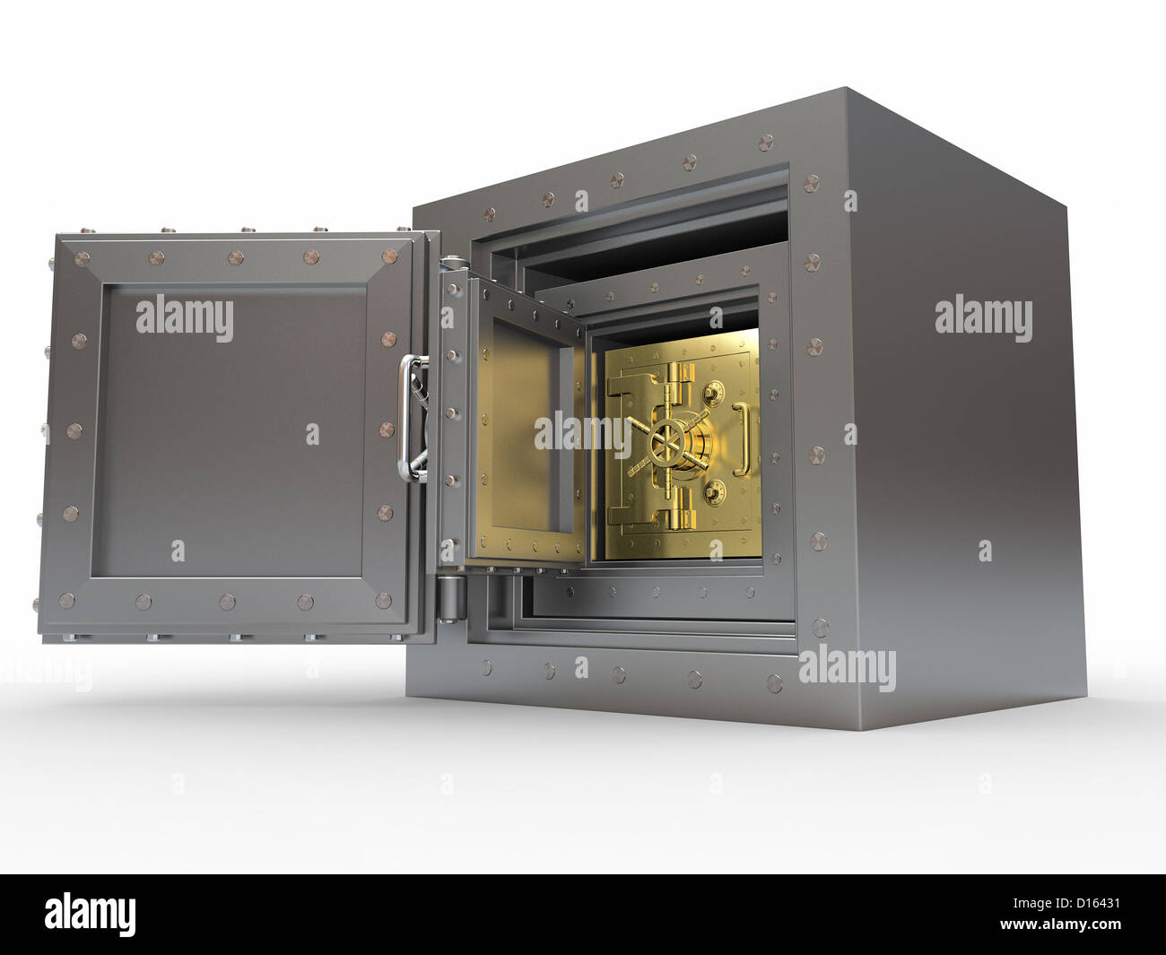Triple locked vault hi-res stock photography and images - Alamy
