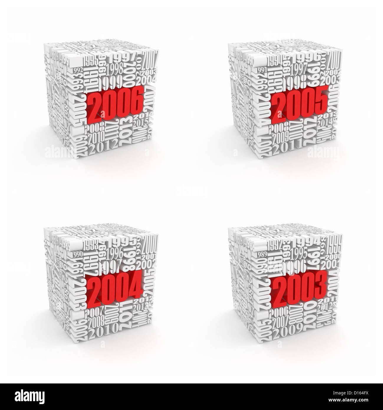 The 2006 calendar year Cut Out Stock Images & Pictures - Alamy