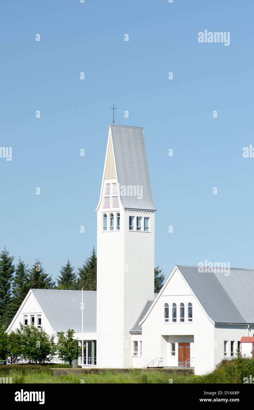 Selfoss church iceland hi-res stock photography and images - Alamy