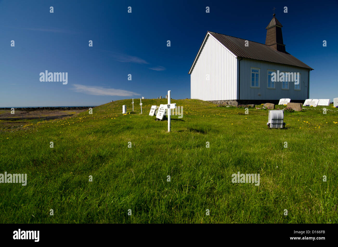Strandarkirkja church. Iceland Stock Photo - Alamy
