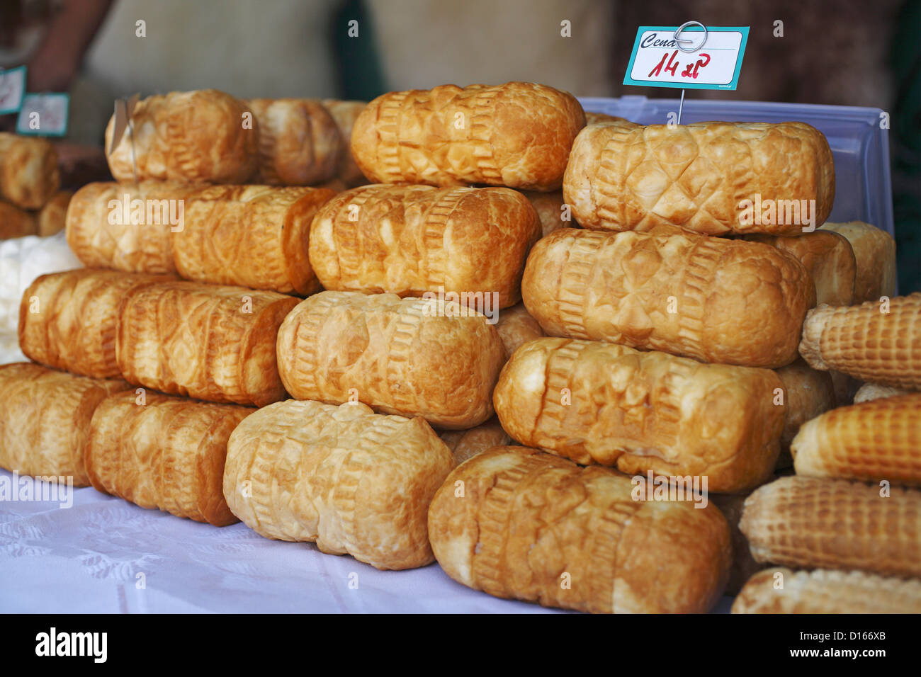 Oscypek, Polish smoked cheese, Poland Stock Photo - Alamy