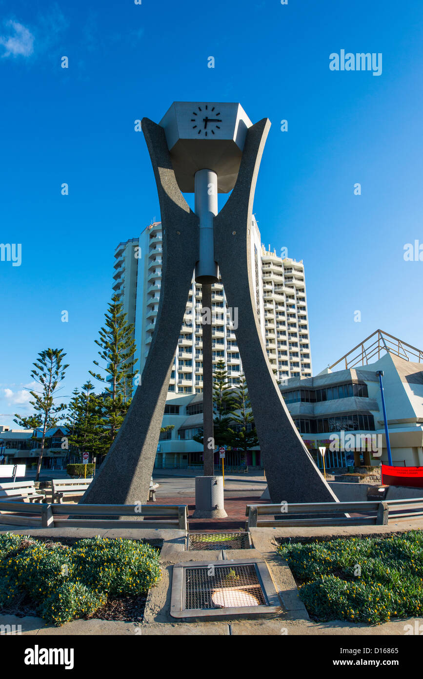 Scarborough beach clock tower hi-res stock photography and images - Alamy