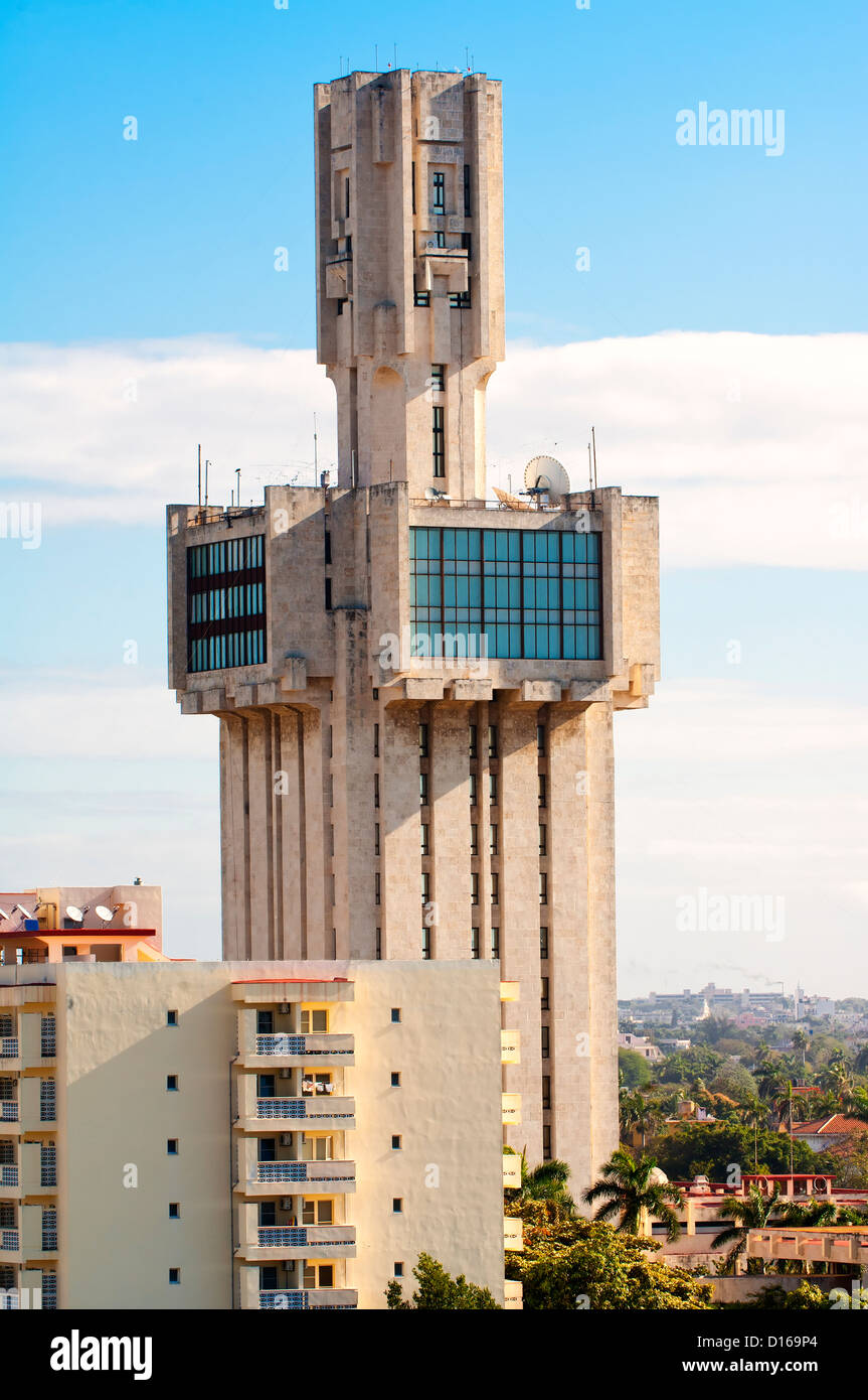 Russian Embassy, Miramar suburb, Havana, Cuba Stock Photo - Alamy