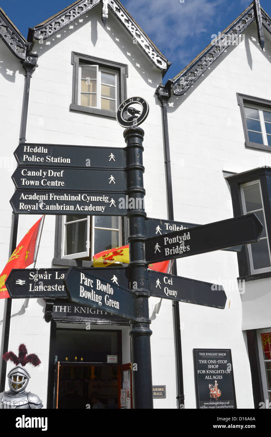 Shop signs britain uk british wales welsh High Resolution Stock ...