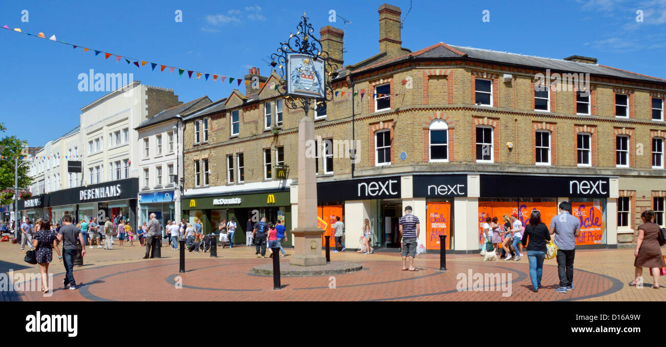 Chelmsford Town Centre Shops High Resolution Stock Photography and ...