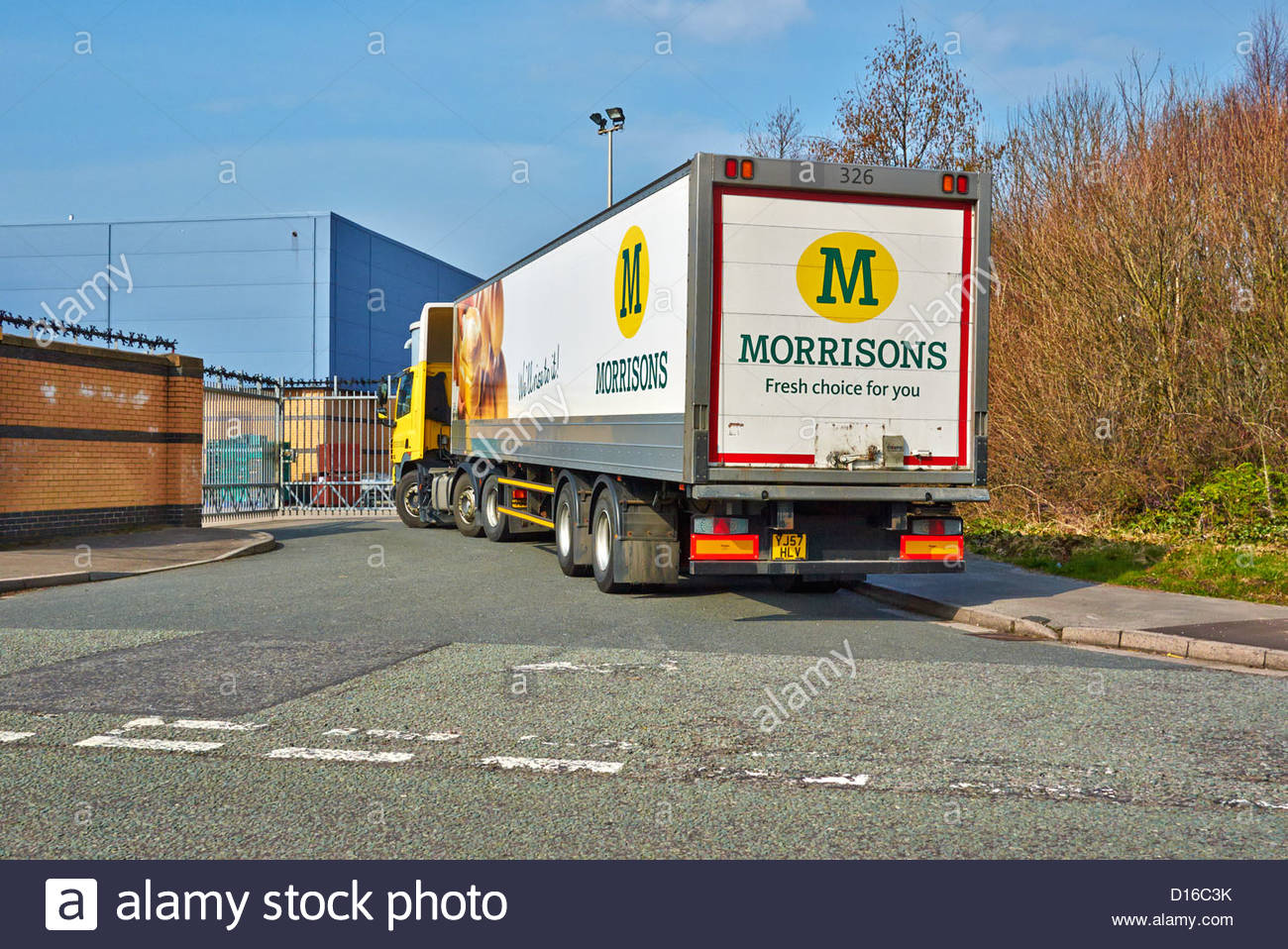 Morrisons Delivery Truck High Resolution Stock Photography and Images ...
