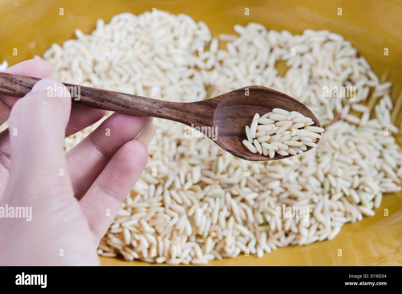 Spoon of rice hi-res stock photography and images - Alamy
