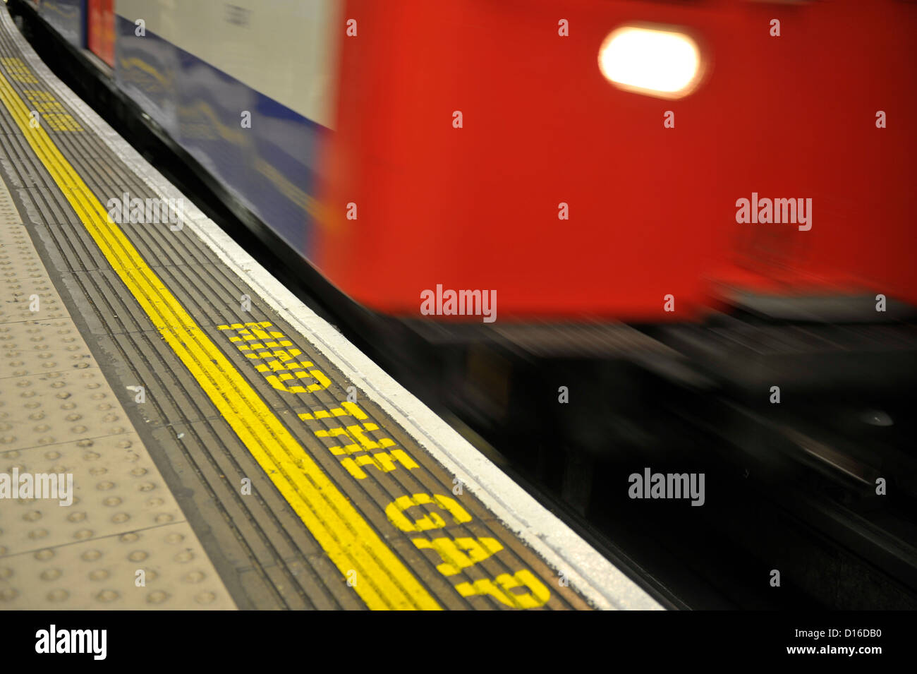 Train station warning sign hi-res stock photography and images - Alamy