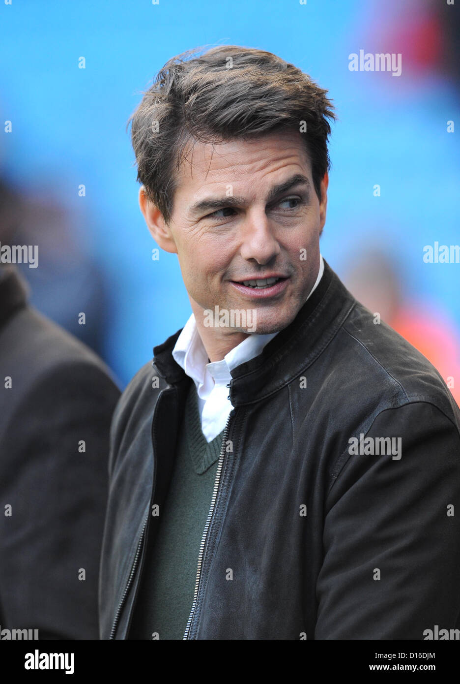 TOM CRUISE ATTENDS GAME TOM CRUISE ATTENDS MANCHESTER DERBY CITY OF ...
