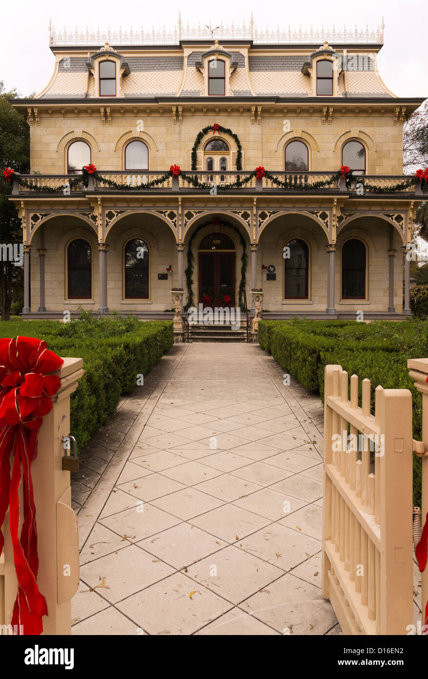 The Steves Homestead in the King William District of San Antonio Texas ...