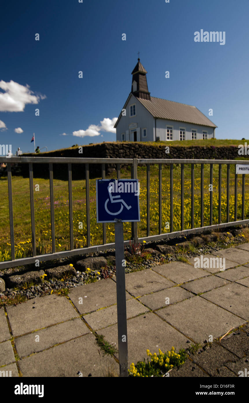 Strandarkirkja church. Iceland Stock Photo - Alamy