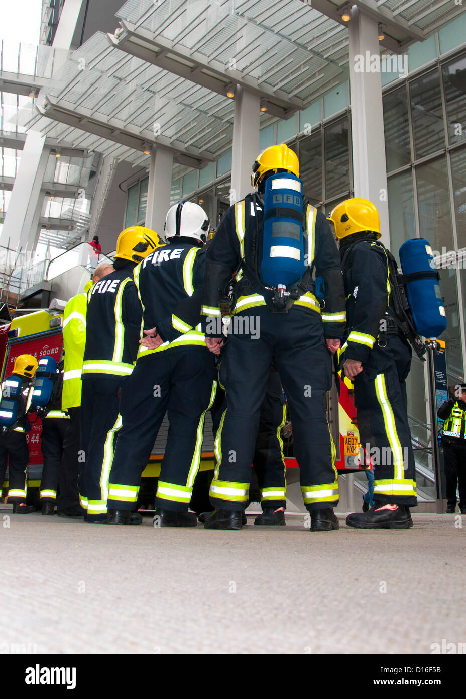 London fire brigade talk hi-res stock photography and images - Alamy