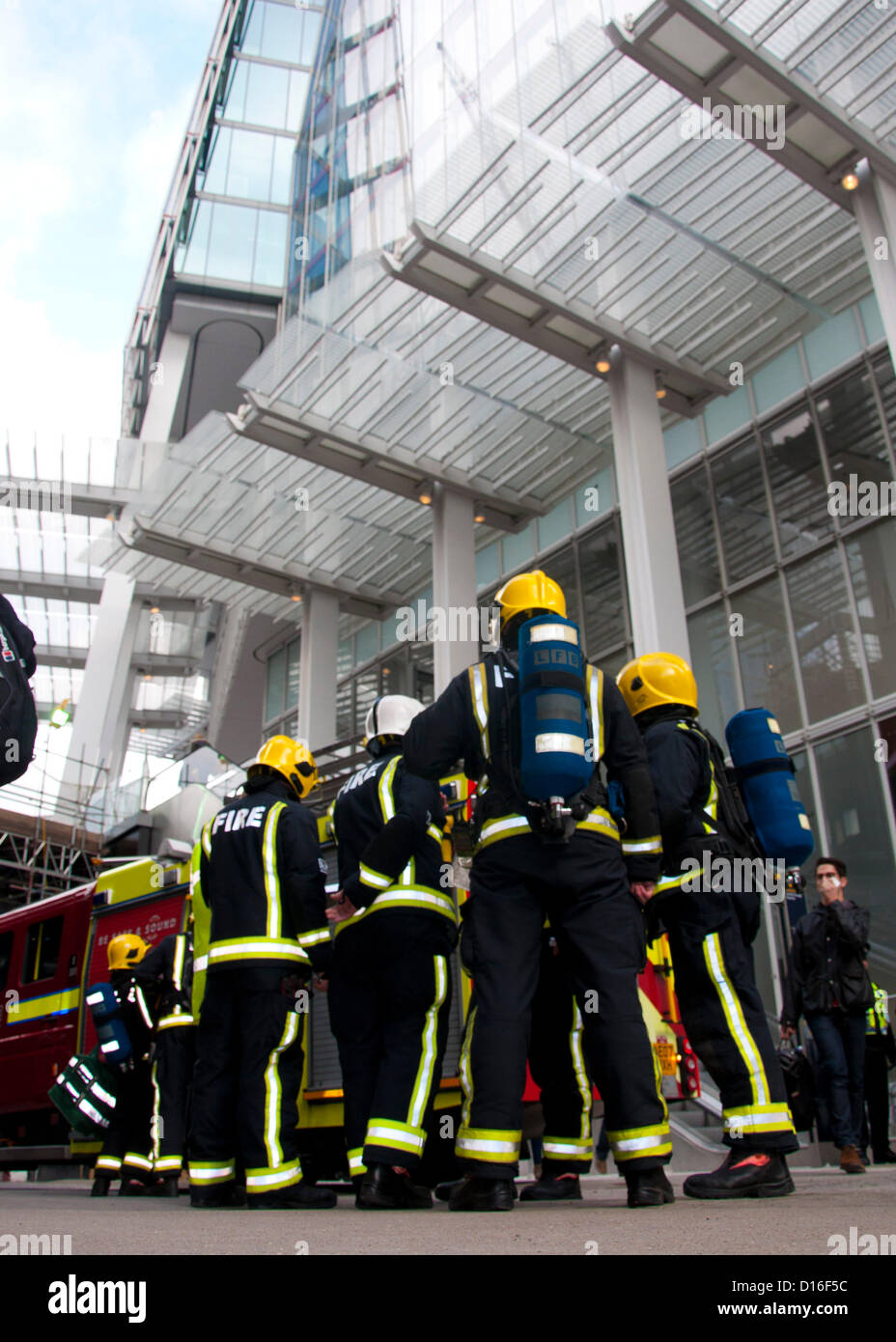 London fire brigade talk hi-res stock photography and images - Alamy