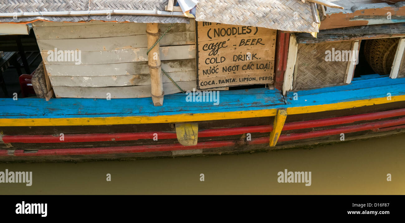 Floating bar taken in Hoi An South East Asia Stock Photo - Alamy