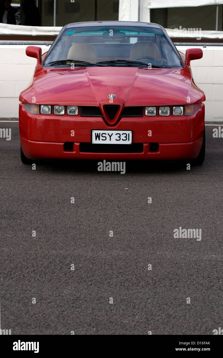 Red alfa romeo hi-res stock photography and images - Alamy