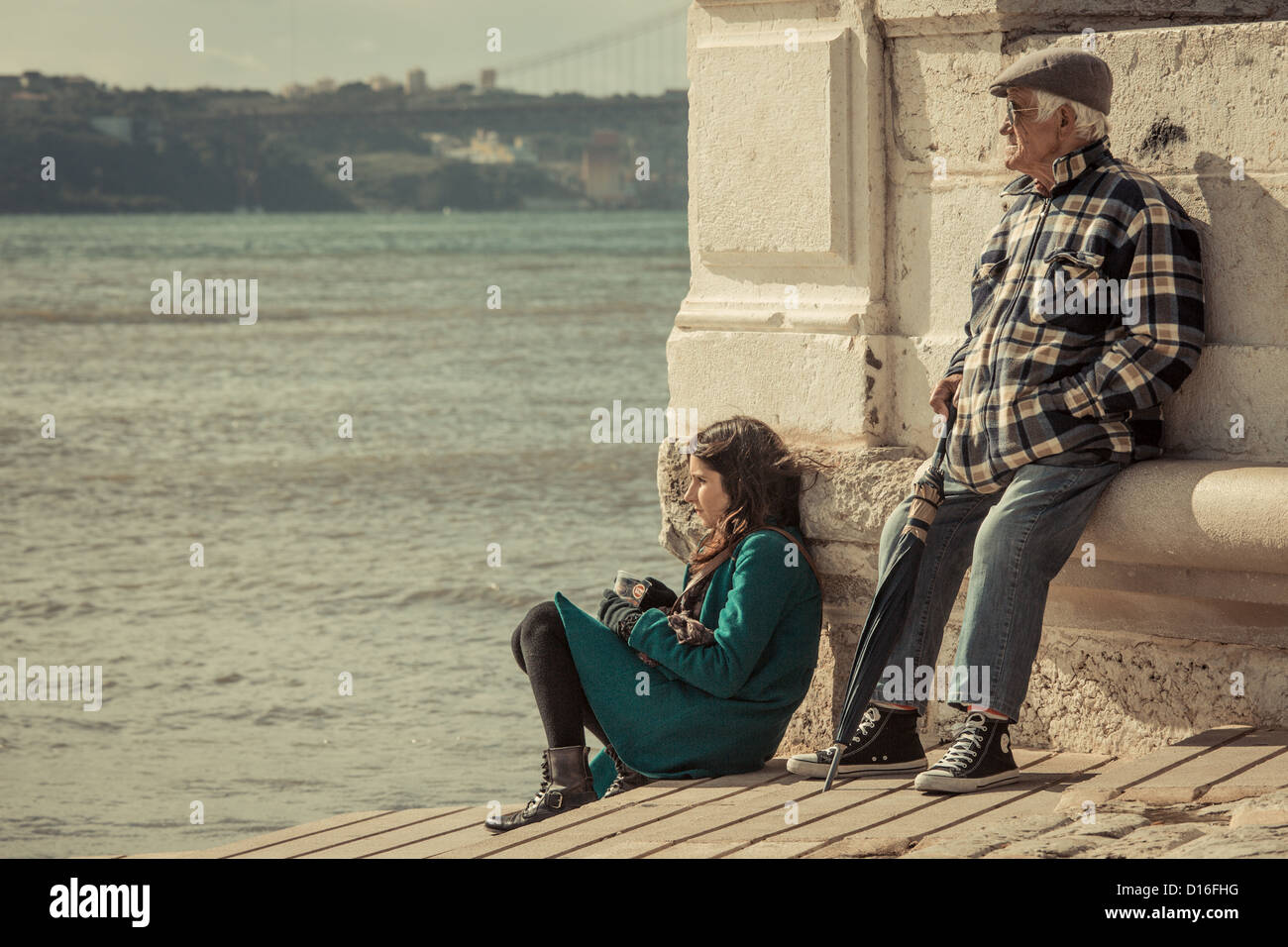 Two strangers hi-res stock photography and images - Alamy