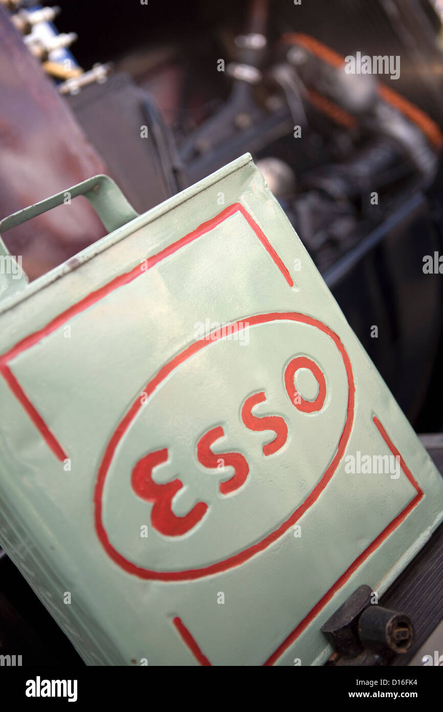 A vintage ESSO petrol/gas can Stock Photo - Alamy