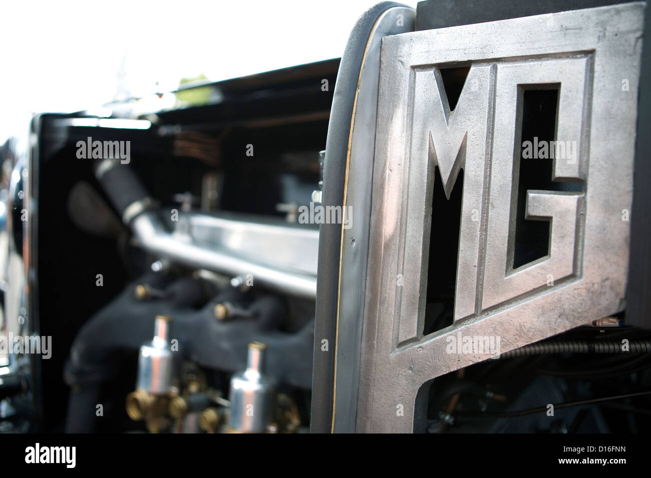 Mg bonnet badge hi-res stock photography and images - Alamy