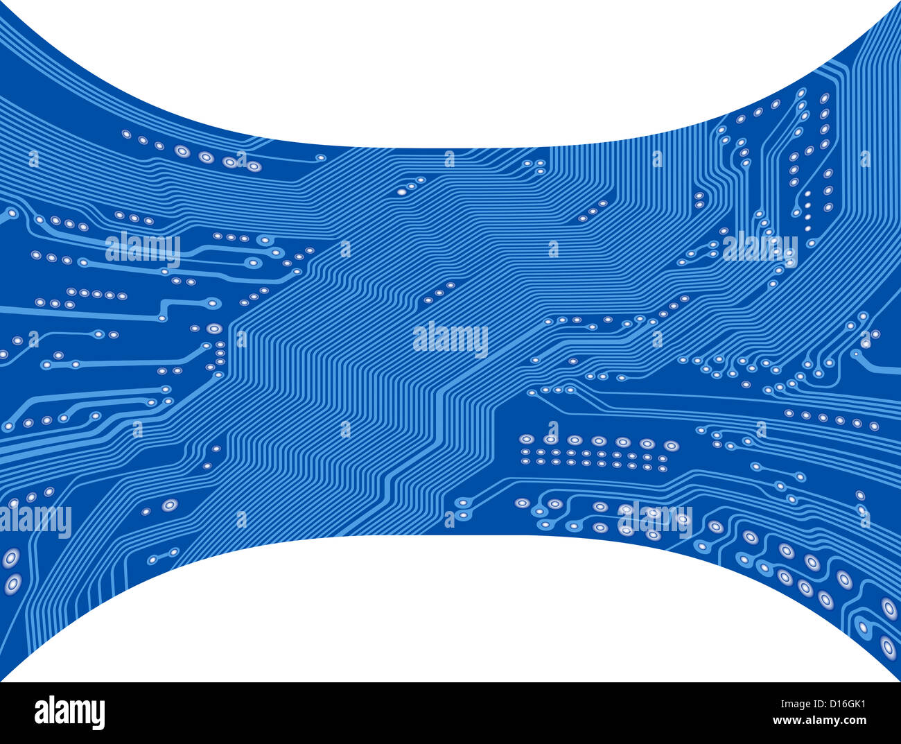 printed circuit - motherboard - technology abstract Stock Photo - Alamy