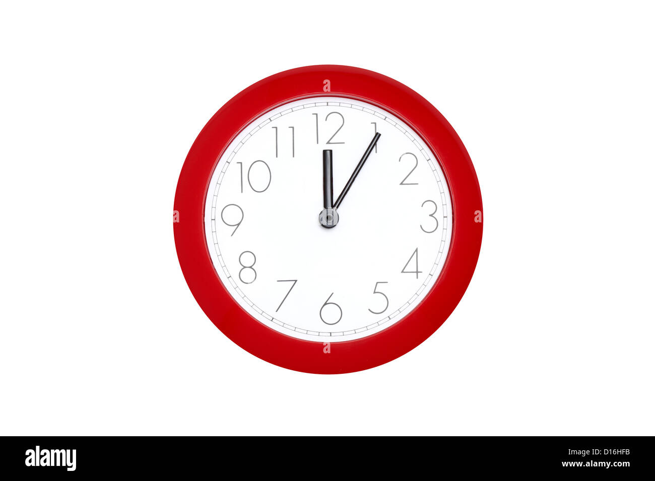 12 clock Cut Out Stock Images & Pictures - Alamy
