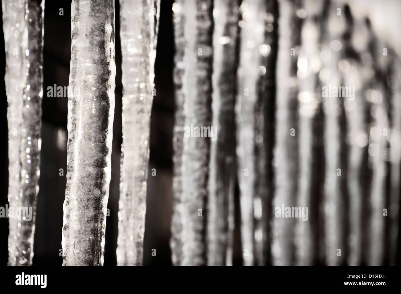 Many icicles hi-res stock photography and images - Alamy