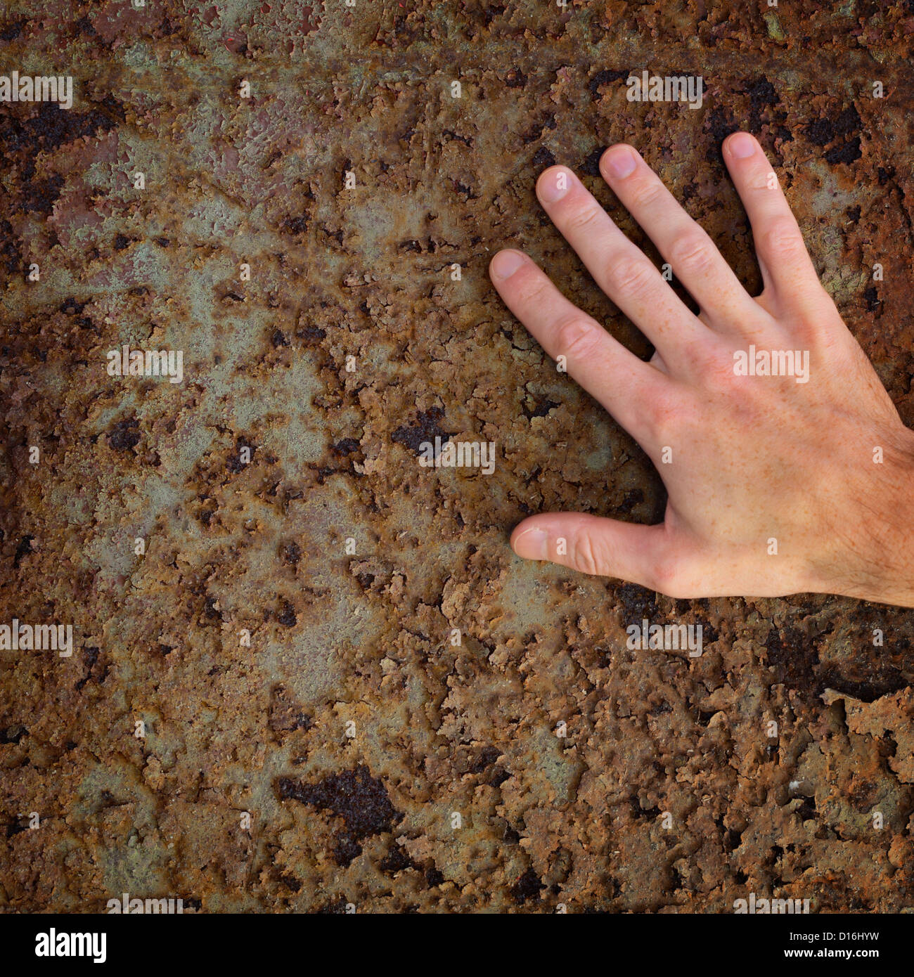 Old rough hand hi-res stock photography and images - Alamy
