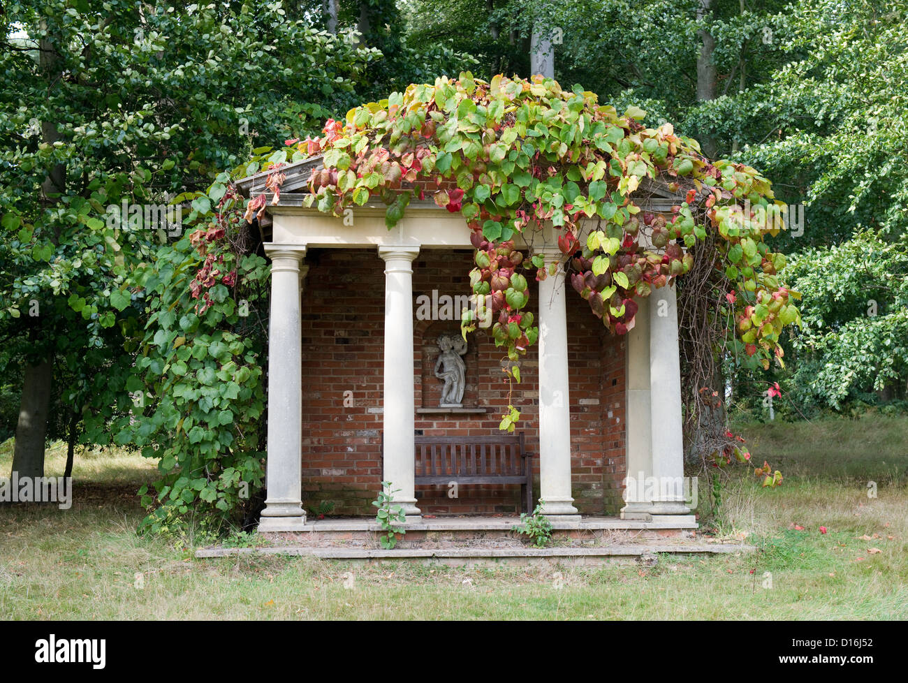 A Folly in Windlebrook Arboretum Lightwater Surrey -1 Stock Photo - Alamy
