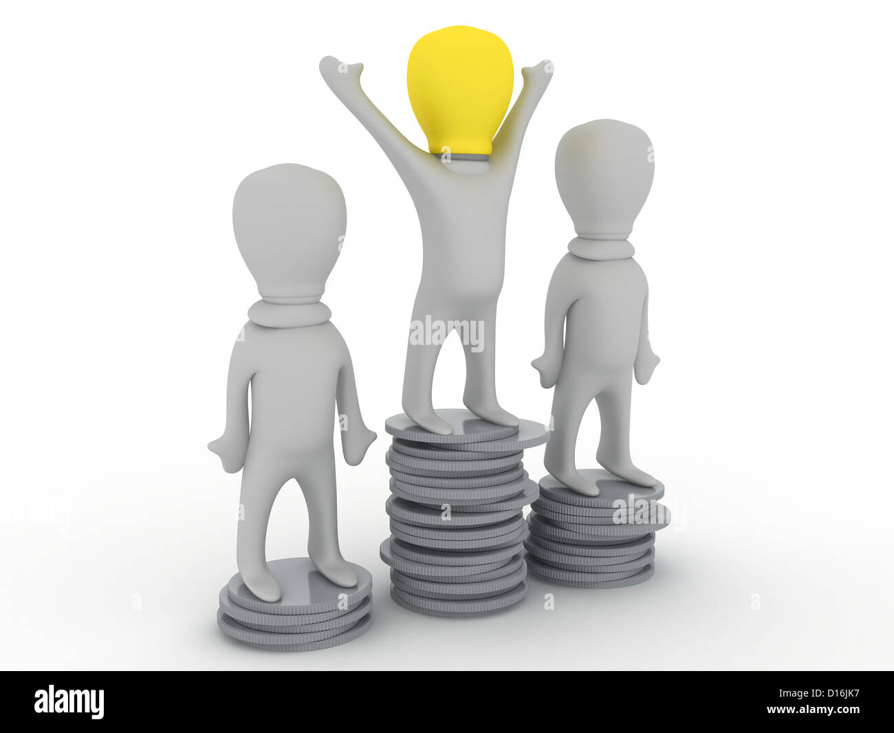 Bulbman get it all Stock Photo - Alamy