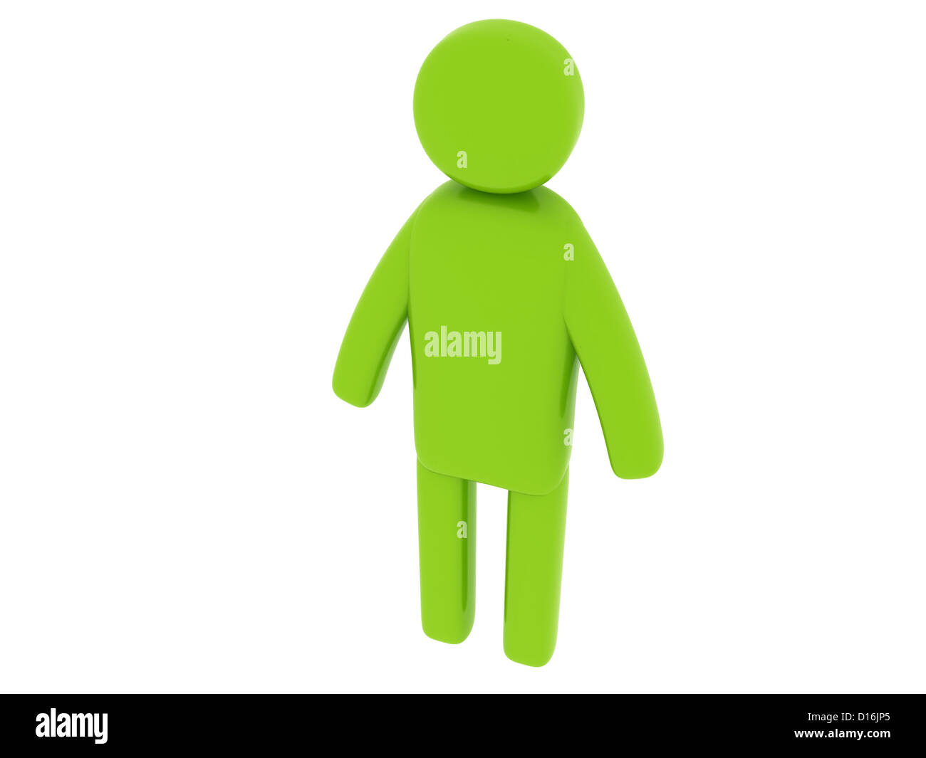 Green man standing - Social Themes Stock Photo - Alamy