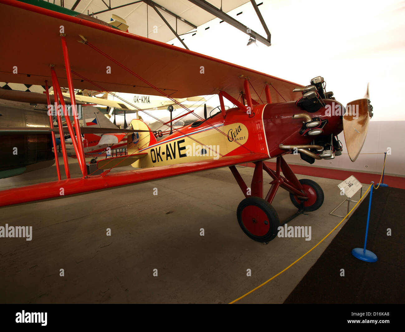 The Avia Ba-122 (OK-AVE) is a Czechoslovakian aircraft on display at ...