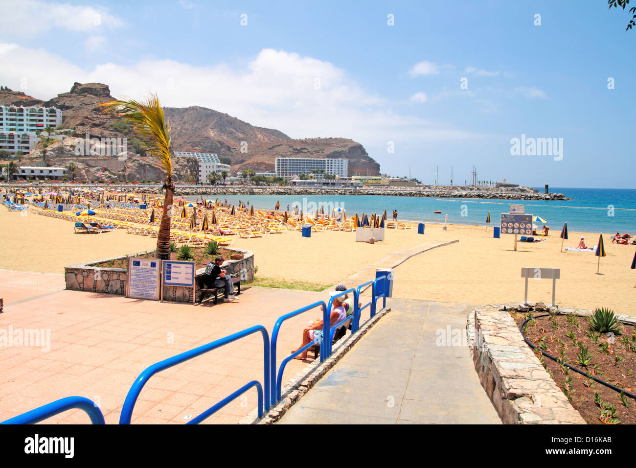 beach in south Gran Canaria island Stock Photo - Alamy