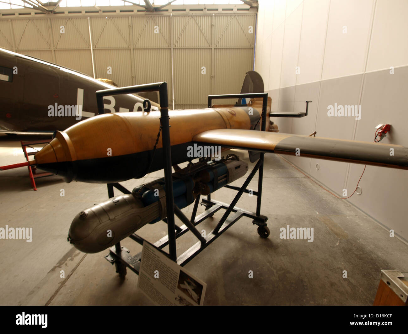 The Prague Aviation Museum at Kbely features the Henschel Hs 293A, an ...